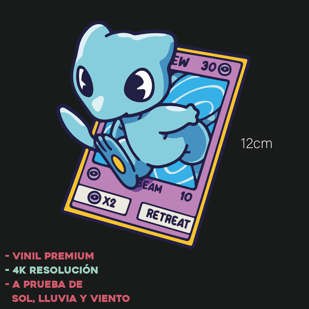 Mew - Sticker – 150Radz