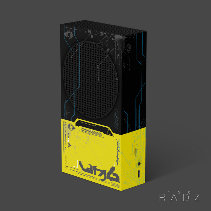 Skin Xbox Series S - Cyberpunk 2077 – 150Radz