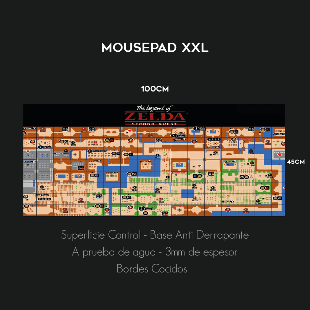 Zelda Retro Map – 150Radz