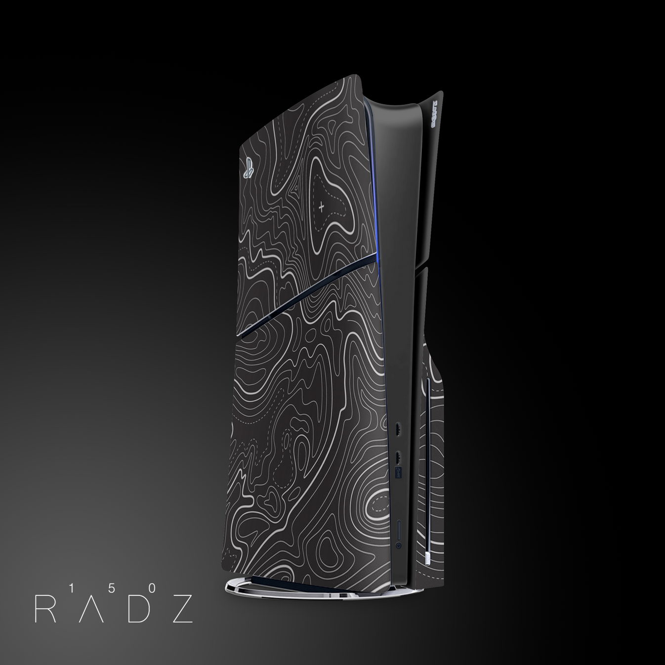 Skin PS5 - Black Noir – 150Radz