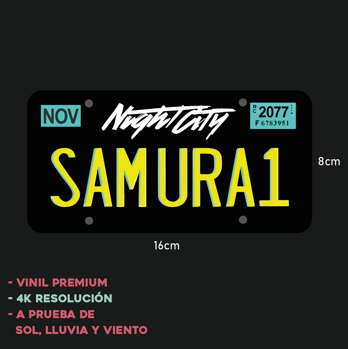 SAMURAI Cyberpunk - Sticker Anime – 150Radz